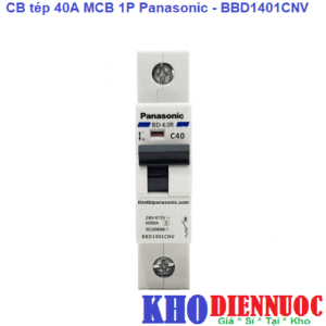 CB tép Panasonic 40A 1P - khodiennuoc.com